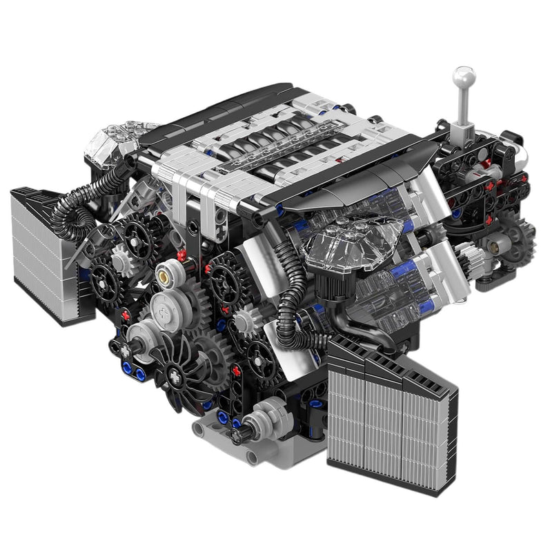 German W12 twin-turbo engine model – RBrickstem®