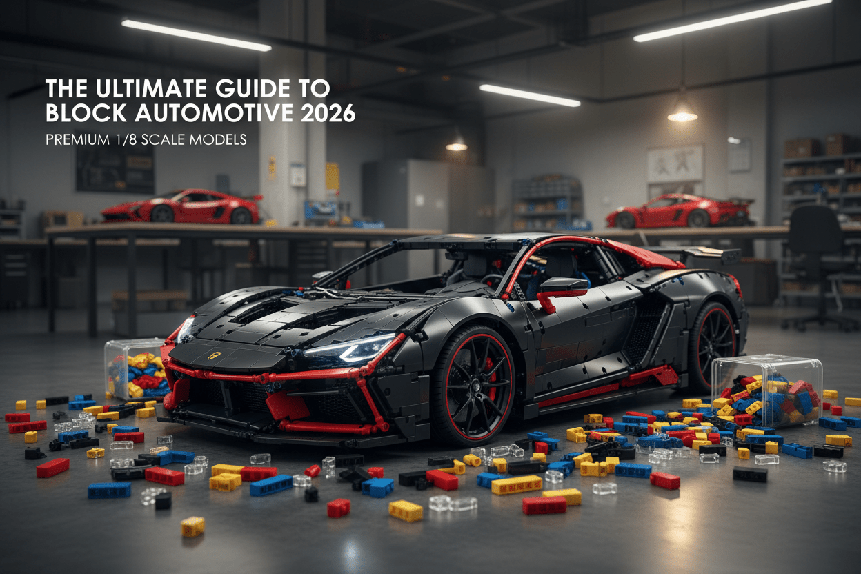 Ultimate Guide to 1/8 Scale Model Cars & Building Block Kits in 2026 ...
