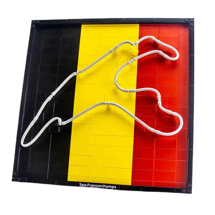 SPA FRANCORCHAMPS TRACK MAP 352PCS - RBrickstem®